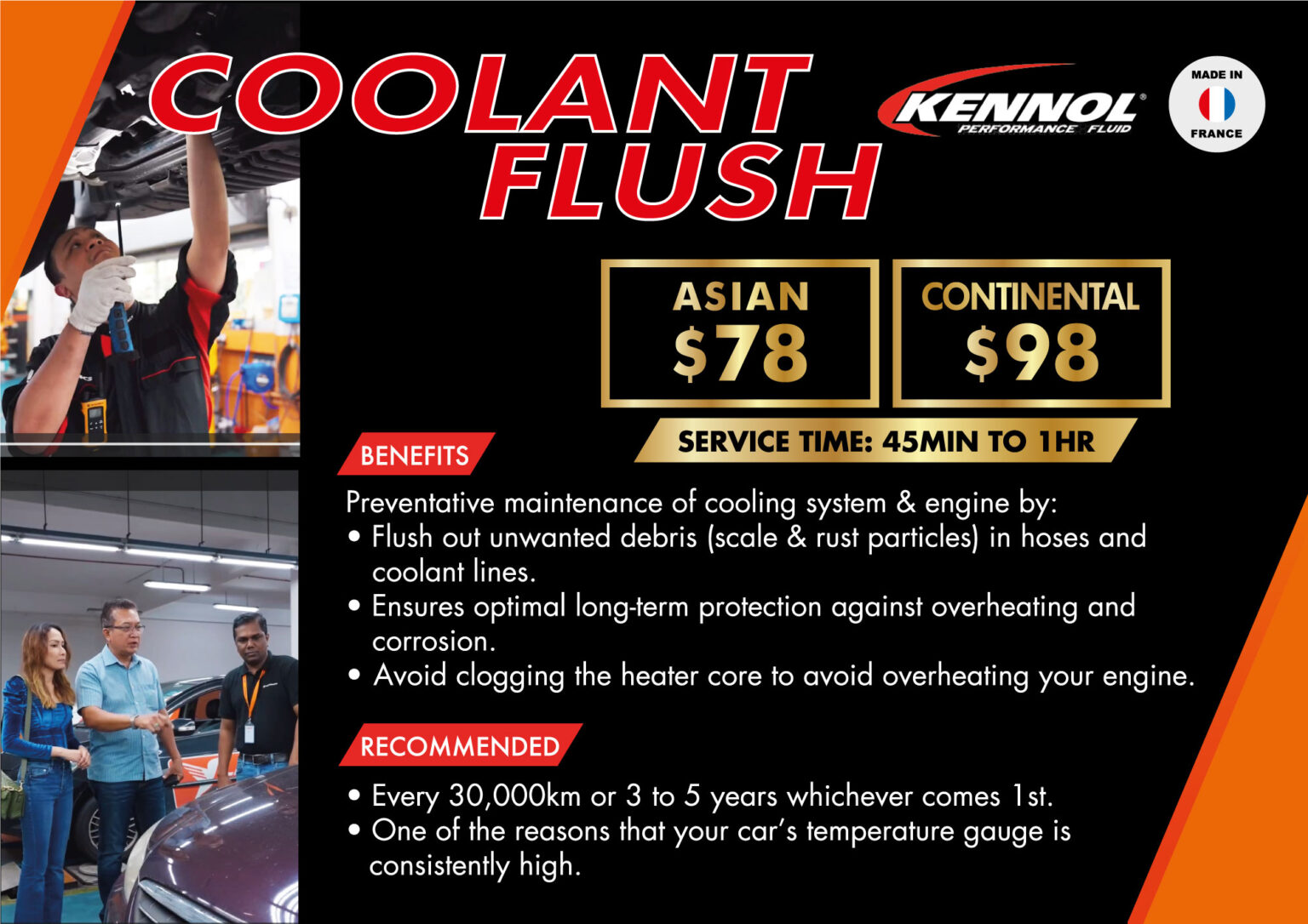 Car Servicing & Engine Oil Promotion Package Singapore