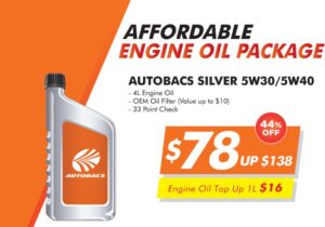 Car Servicing & Engine Oil Promotion Package Singapore