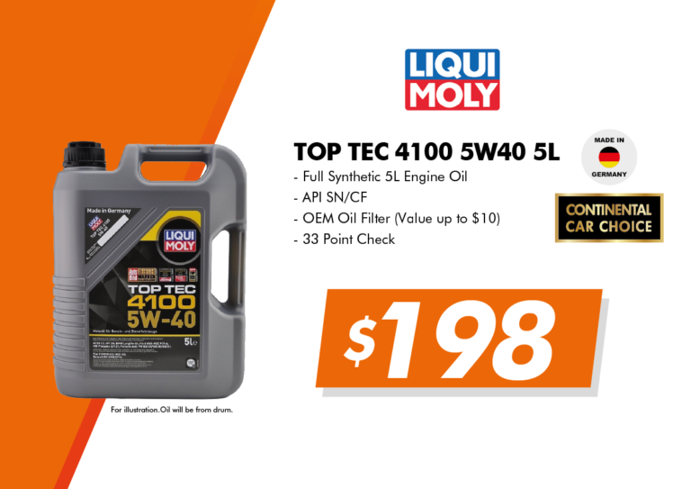 Car Servicing & Engine Oil Promotion Package Singapore