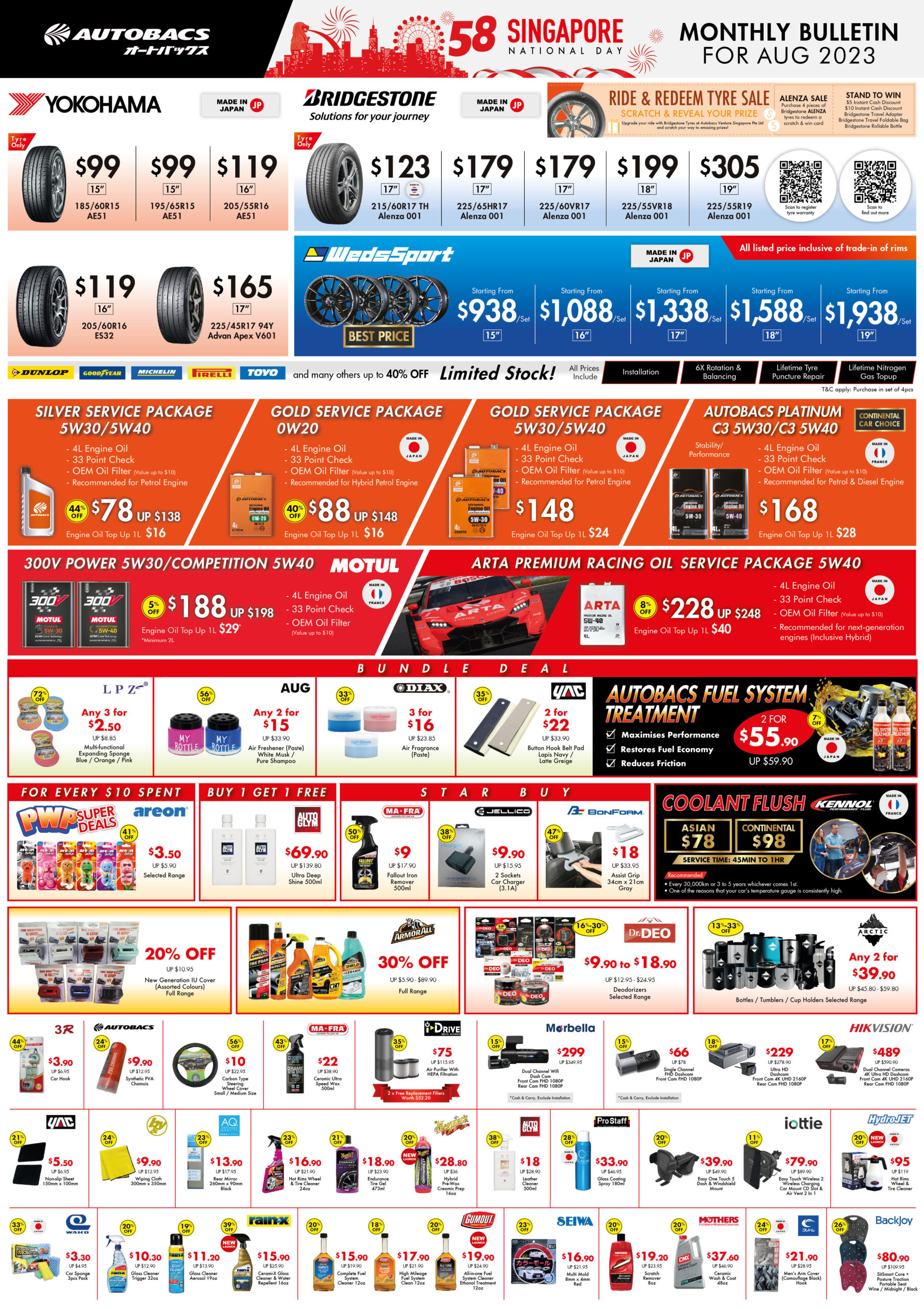 Monthly Promotions - Autobacs