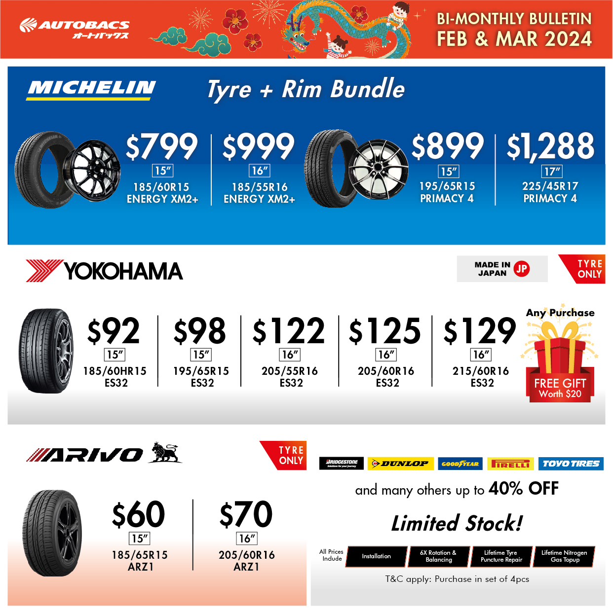 Monthly Promotions - Autobacs