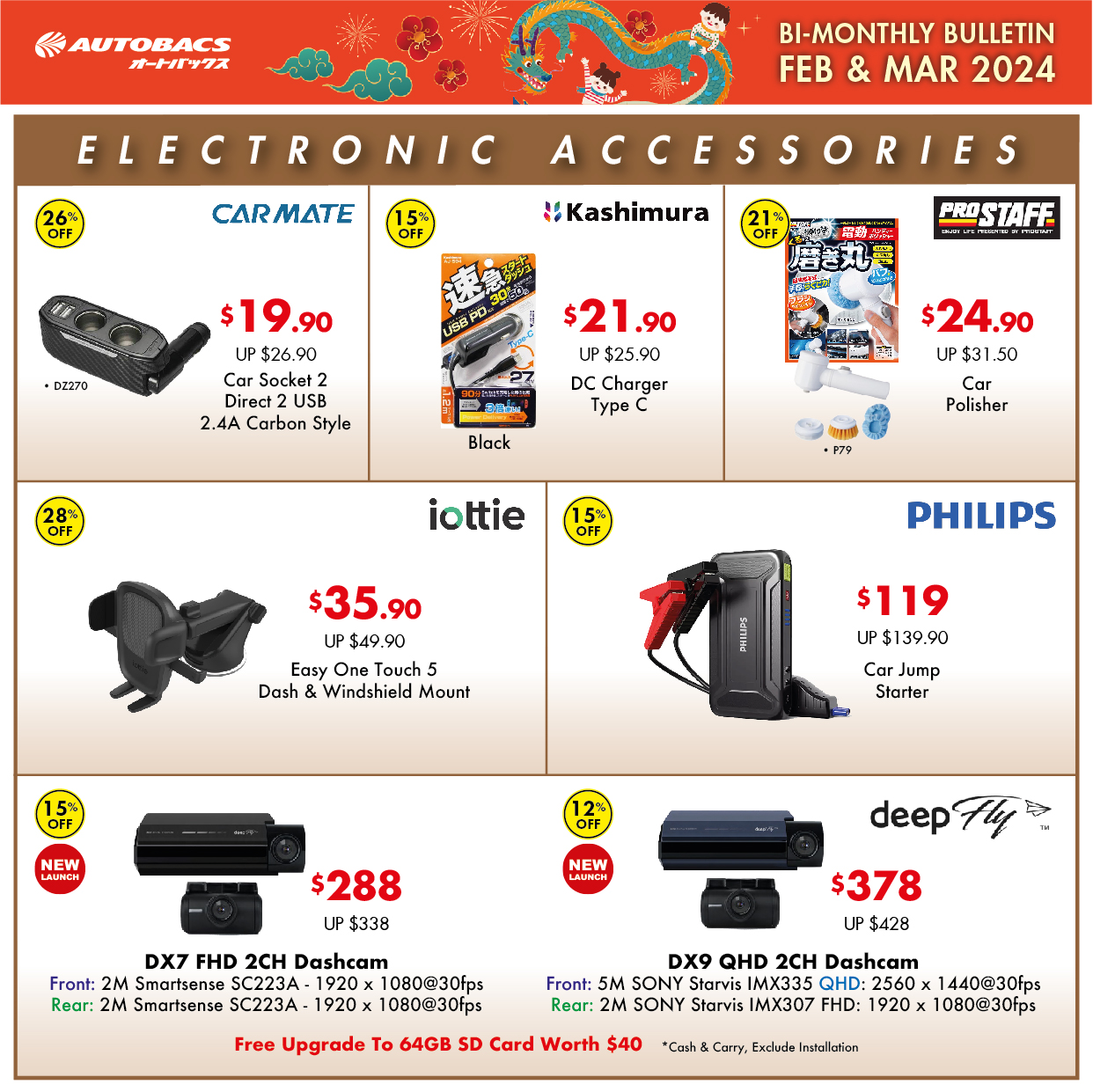 Monthly Promotions - Autobacs